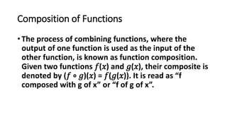 Composition of Functions | PPTX