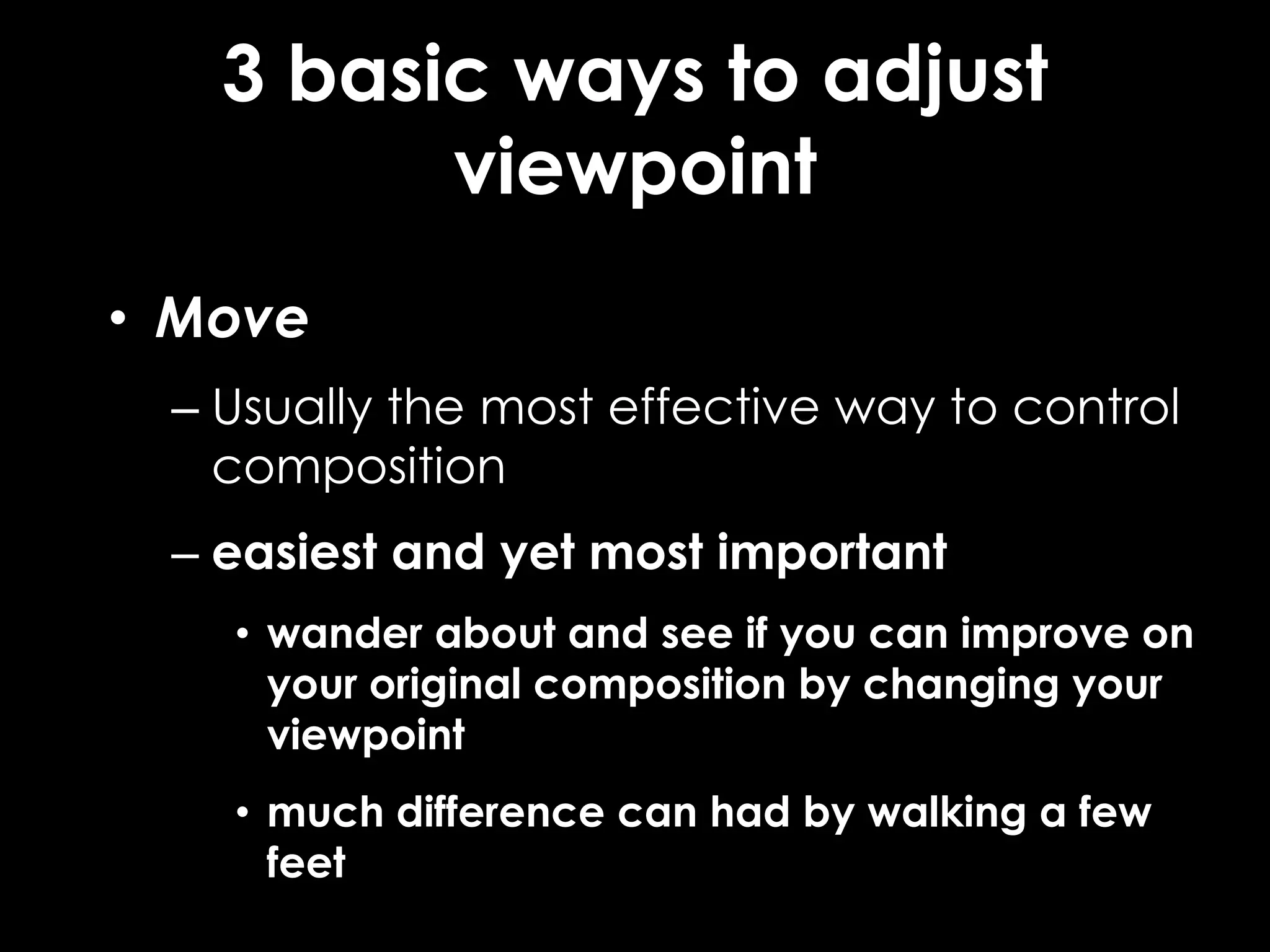 Composition Concepts & Guidelines | PPTX