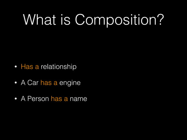 Composition vs inheritance | PPT Composition vs inheritance | PPT