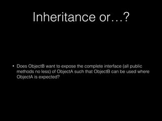 Composition vs inheritance | PDF