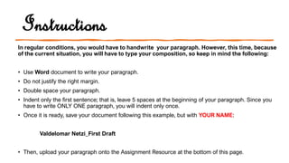 Composition #2 first draft | PPT