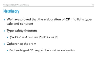 Compositional Programming | PPT
