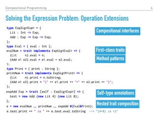 Compositional Programming | PPT