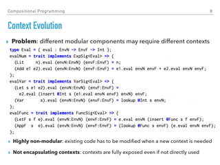 Compositional Programming | PPT