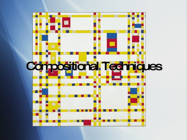 Compositional Techniques | PPT