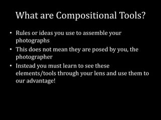 Photography Compositional Tools | PPTX