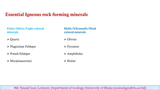 Composition and constituents of igneous rocks | PDF