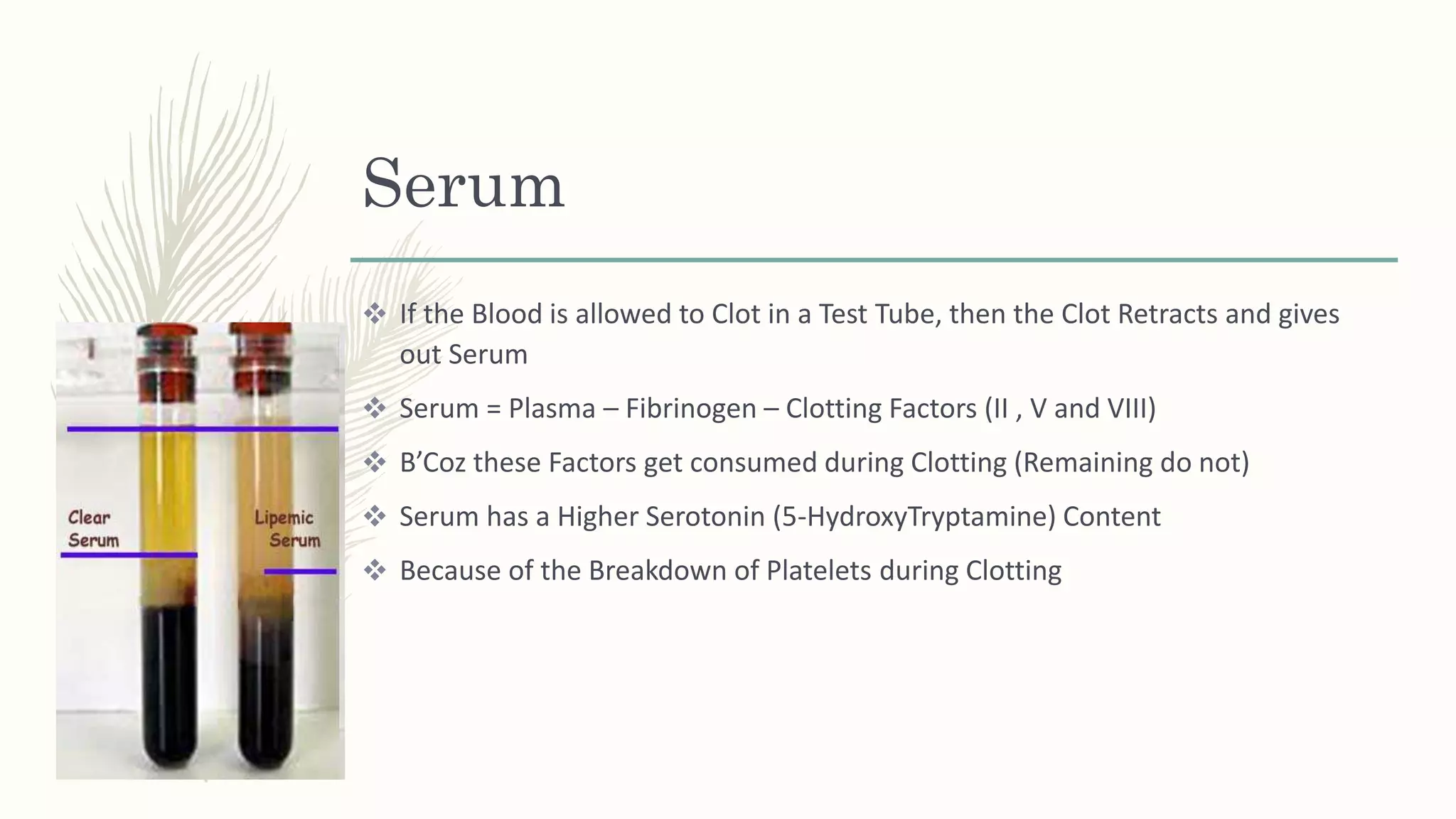 Composition and Function of Blood | PPTX