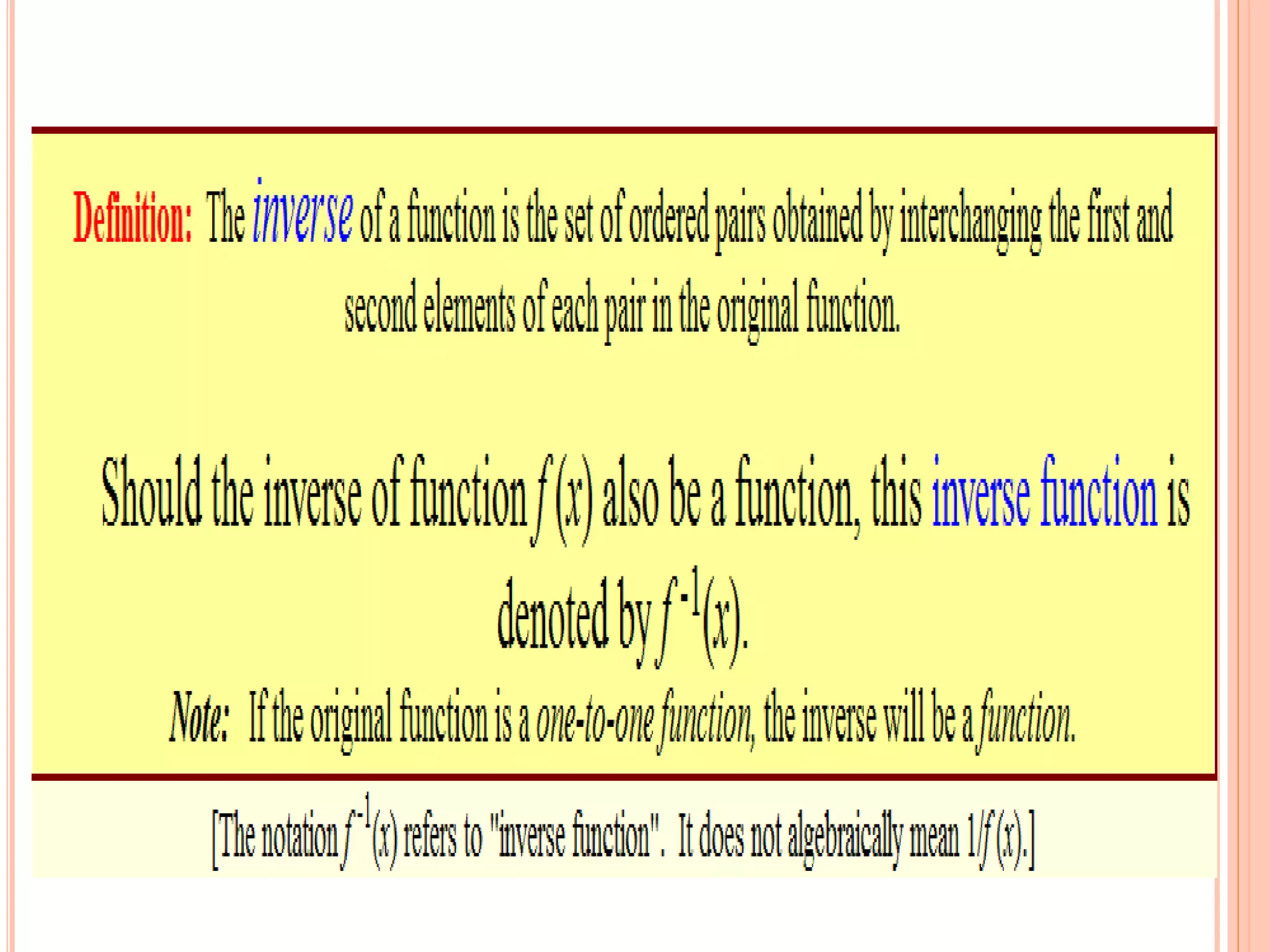 Composition and inverse of functions | PPTX