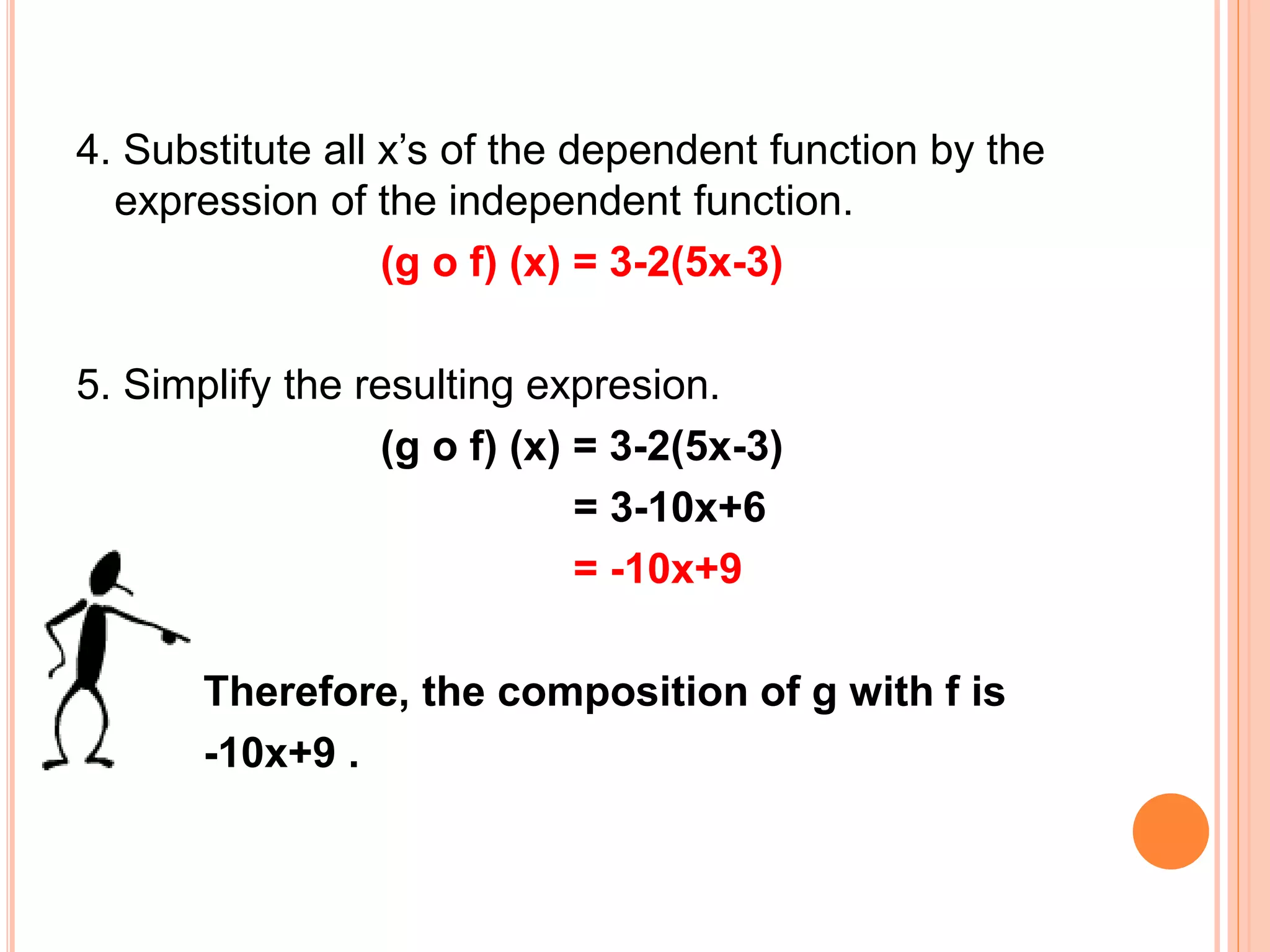 Composition and inverse of functions | PPTX