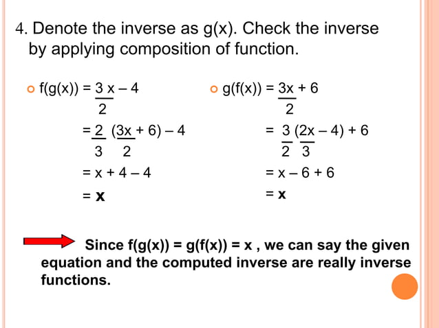 Composition and inverse of functions | PPTX | Programming Languages | Computing