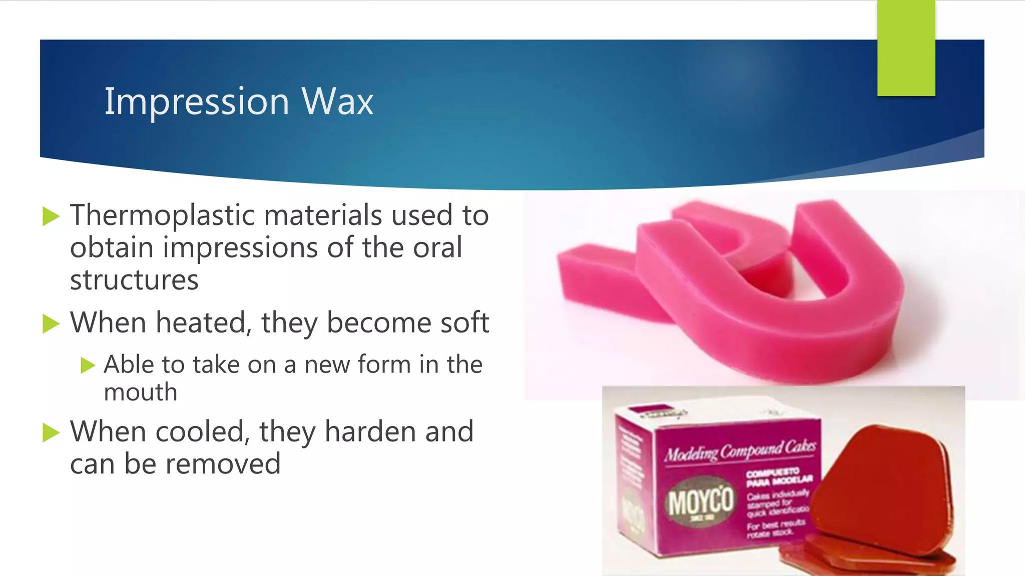 Chapter 16: Composition and Properties of Dental Waxes | PPTX