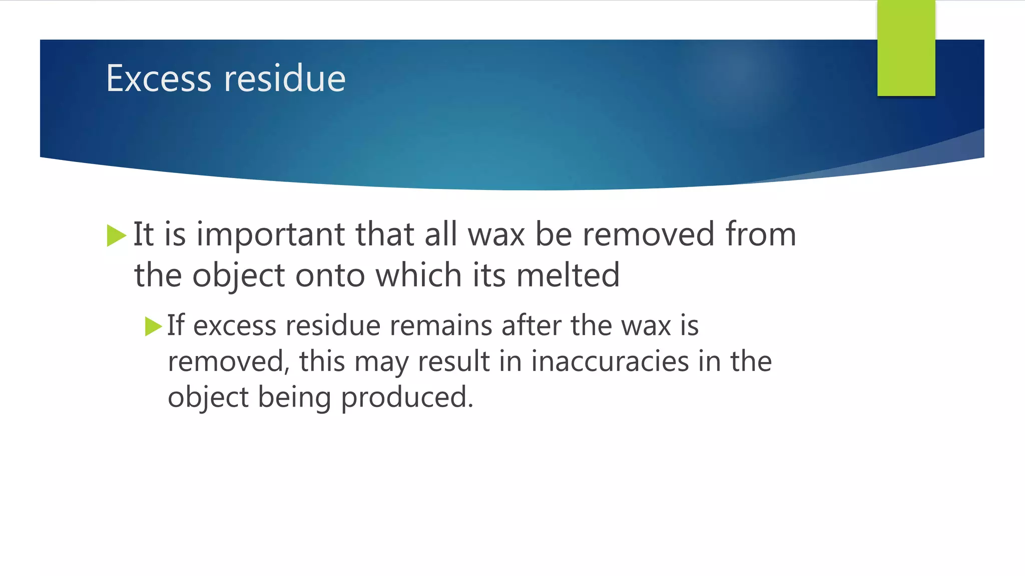 Chapter 16: Composition and Properties of Dental Waxes | PPTX