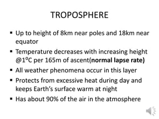 Composition and structure of atmosphere | PPTX