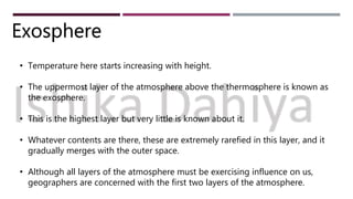 Composition and structure of earth's atmosphere | PPTX