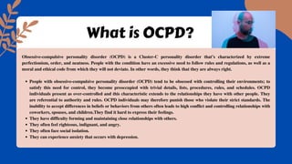 OCD - Obsessive Compulsive Disorder - Abnormal Psychology - BA Semester ...