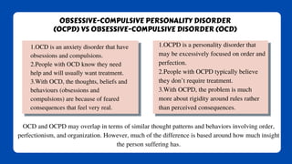 OCD - Obsessive Compulsive Disorder - Abnormal Psychology - BA Semester 6 | PPT
