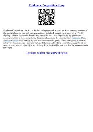 Composition Essay | PDF