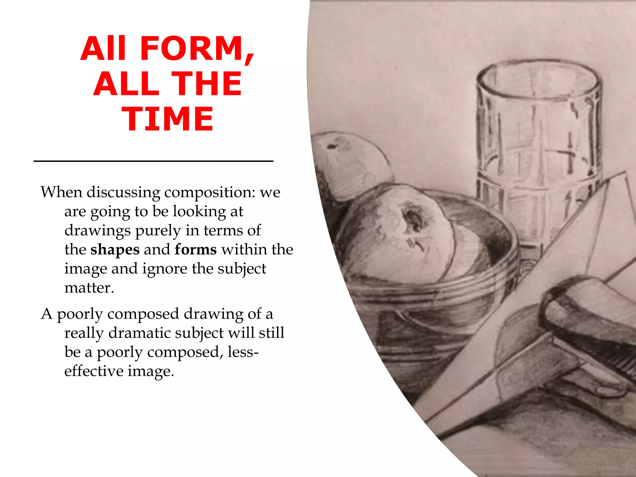 Composition Fundamentals, Drawing | PPTX