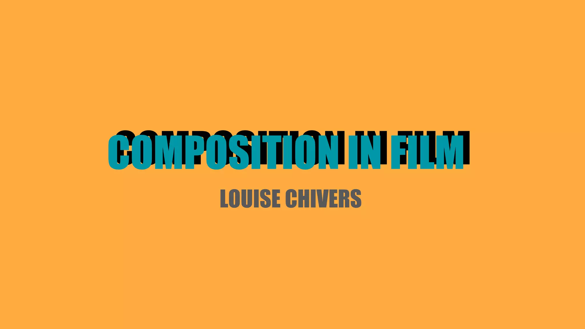 Composition in Film | PPT