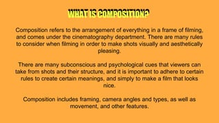 Composition in Film | PPTX