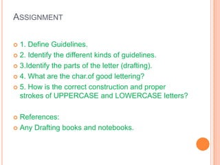 Composition in lettering | PPTX