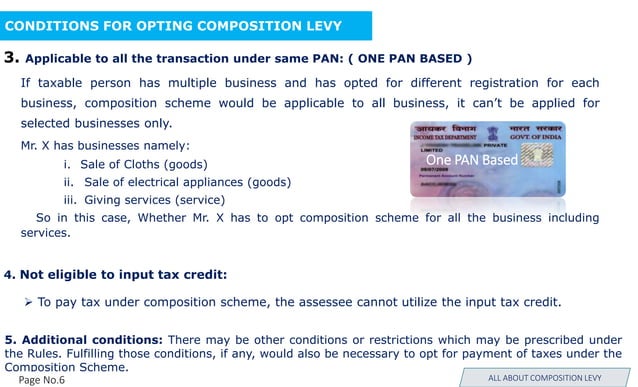 Composition levy GST ( Composition Scheme GST ) | PPTX