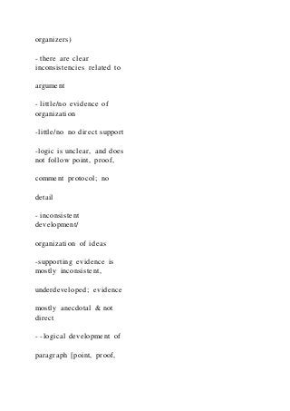 Composition No. 5 Analytical Essay Here are some guidelines | PDF