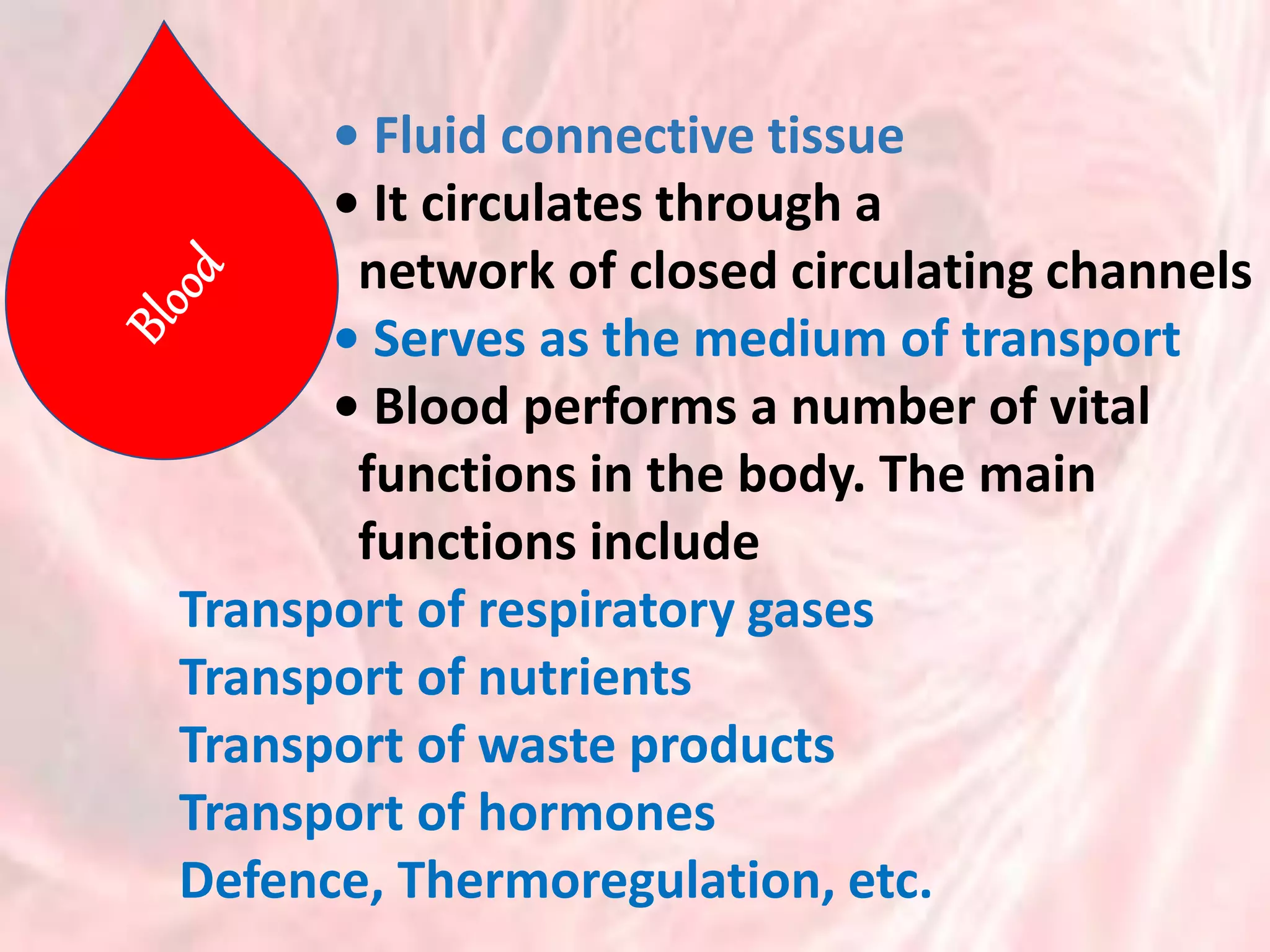Composition of blood | PPTX