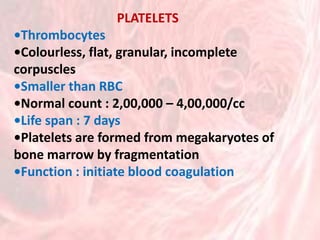 Composition of blood | PPTX