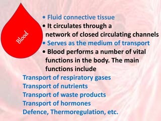 Composition of blood | PPTX