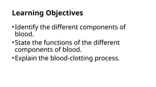 The Composition of Blood in our body.pptx