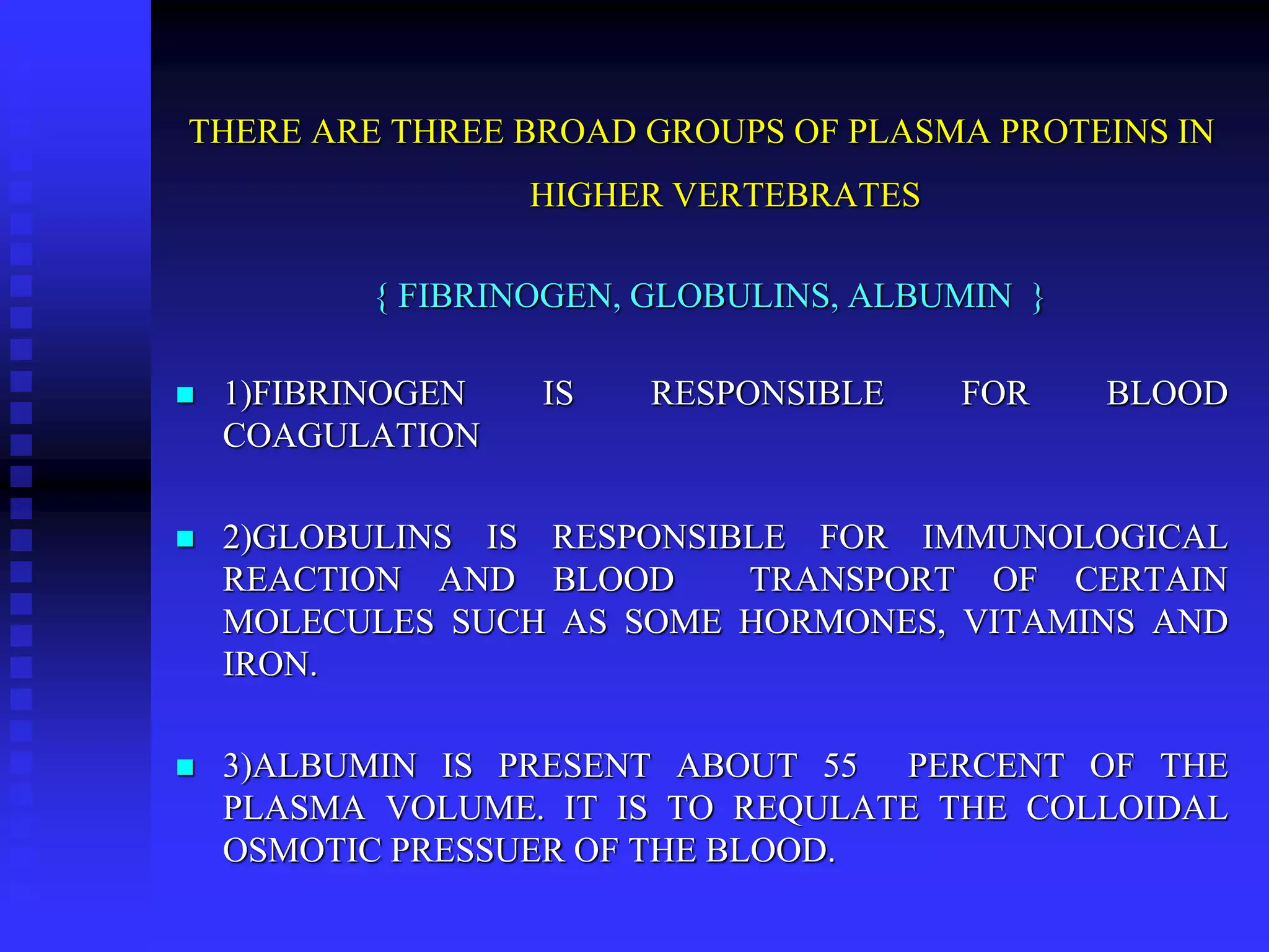 COMPOSITION OF BLOOD IN MAN | PPT
