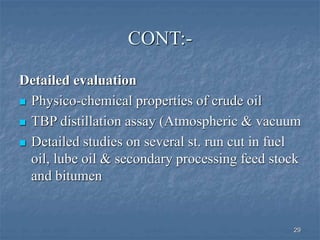 COMPOSITION OF CRUDE OILs.ppt has been given | PPT
