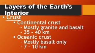Composition of Earth’s Interior.pptx