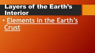 Composition of Earth’s Interior.pptx