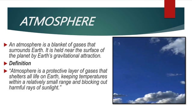 Components Of Environment - FOUR SPHERES OF EARTH | PPT