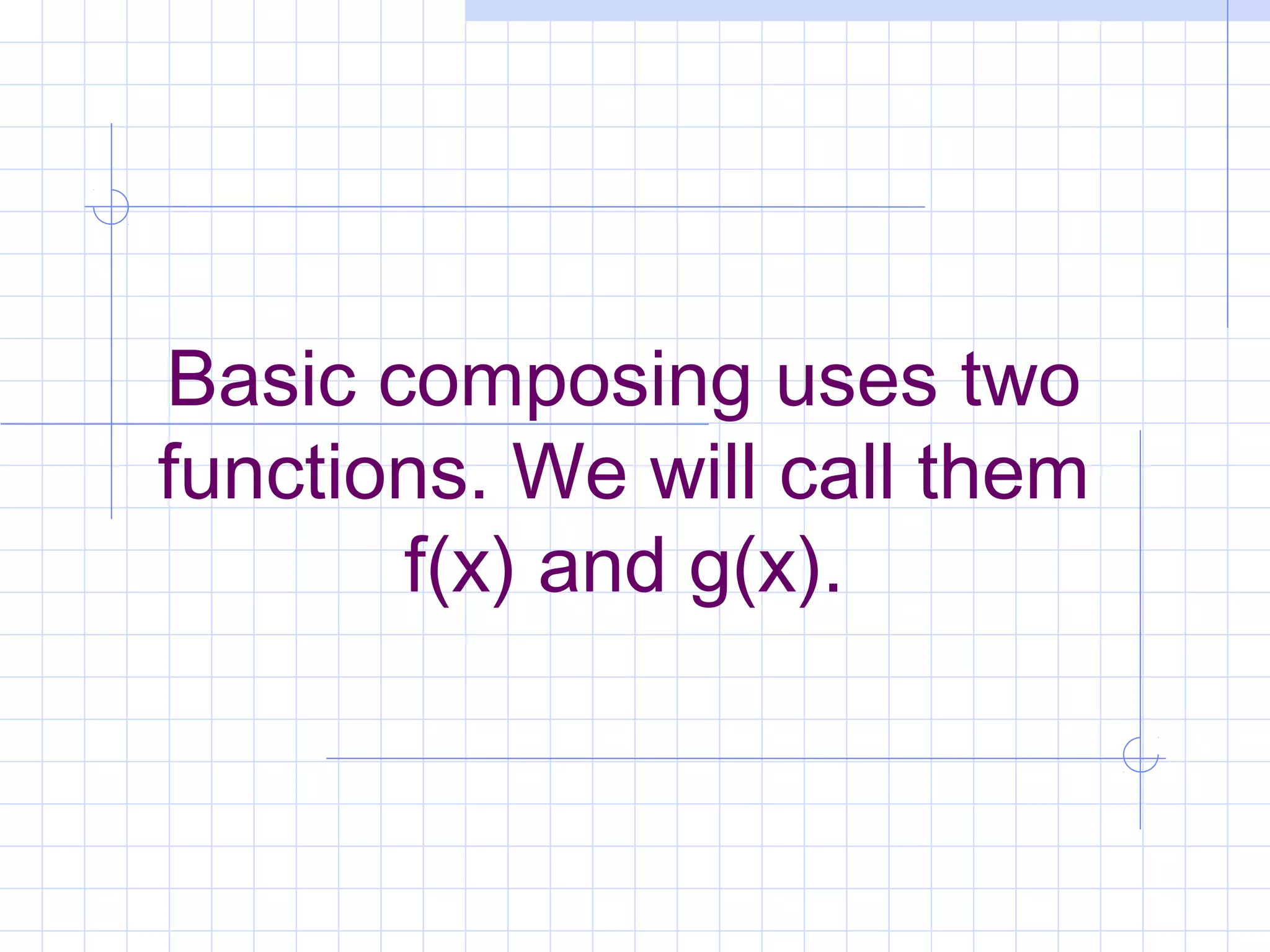 Composition Of Functions | PPT