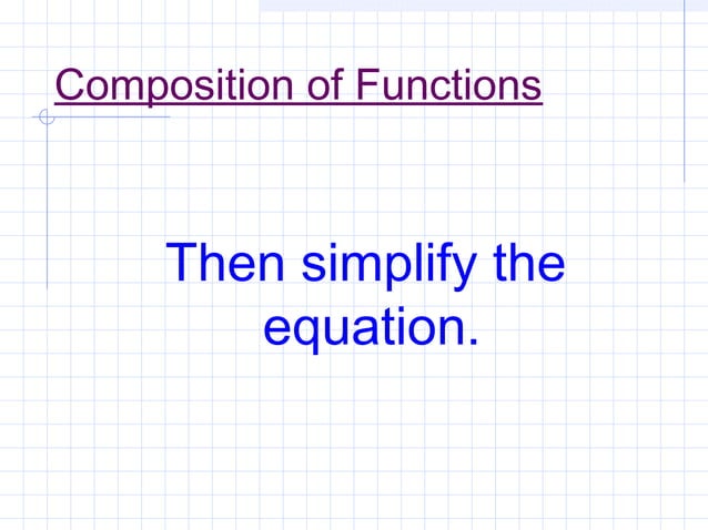 Composition Of Functions | PPT