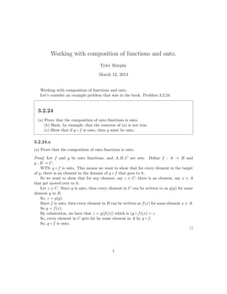 Composition of functions | PDF