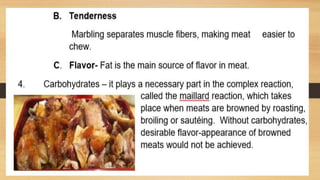 COMPOSITION OF MEAT and its their structure | PPTX