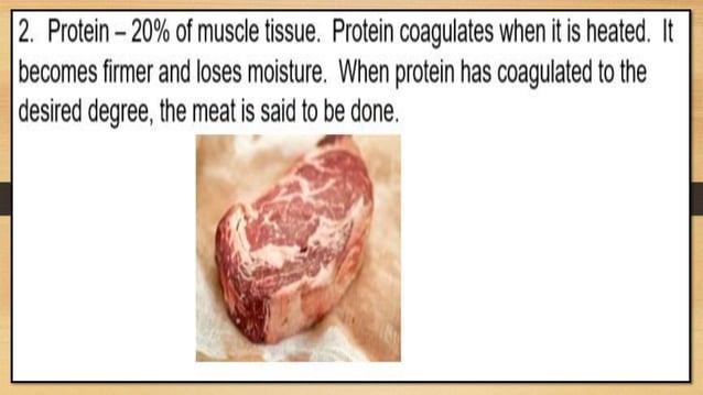 COMPOSITION OF MEAT and its their structure | PPTX