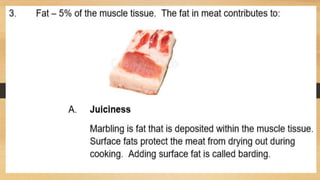 COMPOSITION OF MEAT and its their structure | PPTX