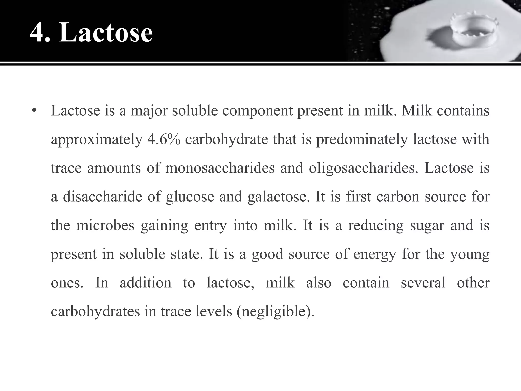 Composition of milk | PPTX