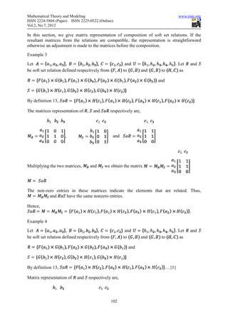 Composition of soft set relations and construction of transitive | PDF