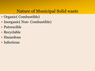 Composition of solid waste management 2 | PPT