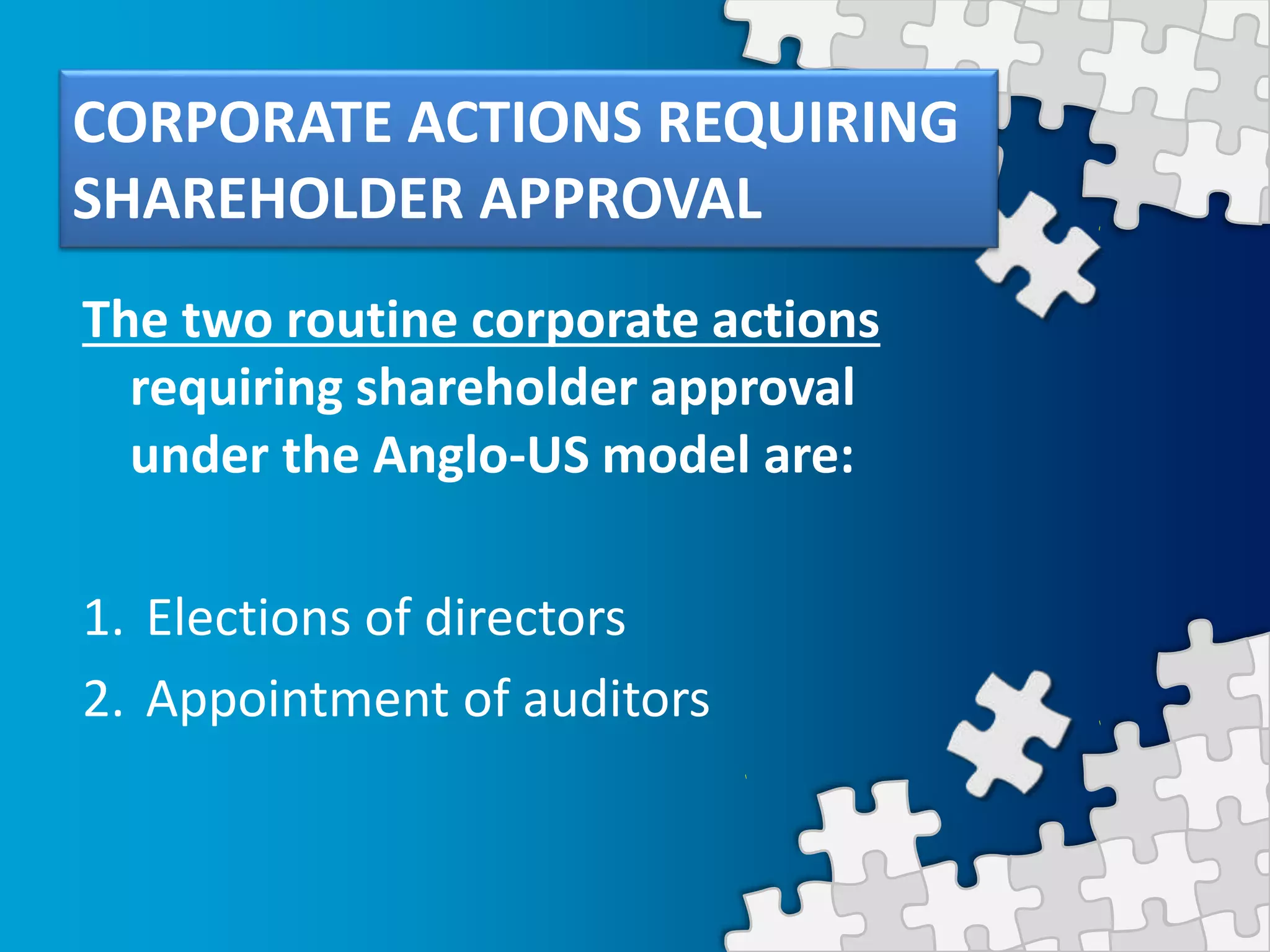 Composition of the board of directors | PPTX