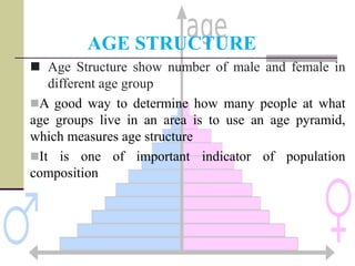 Structure and Composition of population in India | PPTX