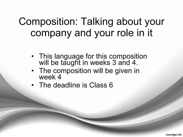 Composition slide | PPT