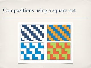 Compositions using a square net | PPT